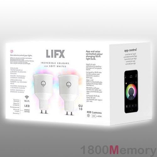 LIFX 2 Pack GU10 Smart Colour Downlight LED Down Light 16 Million Colors | eBay